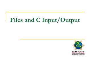 7.0 files and c input | PPT