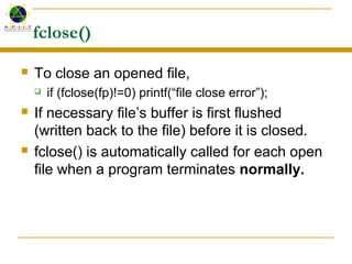 7.0 files and c input | PPT