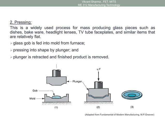7. glass making