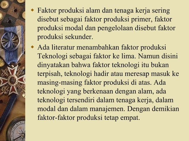 7.faktor produksi tanah | PPTX