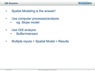 Dynamic Spatial Modeling_Richard Goodman - Intergraph Geospatial World ...