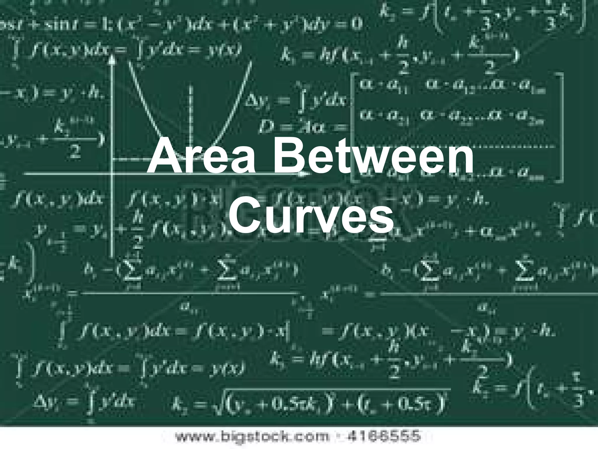 7.1 area between curves | PPT