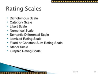 7. measuring(scaling) variables | PPT