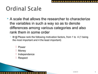 7. measuring(scaling) variables | PPT