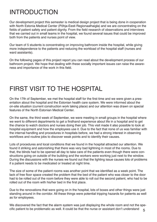 Bathroom in the hospital | PDF | Bath and Shower | Personal Care