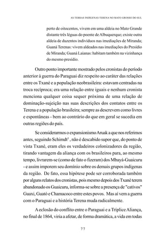 As terras indígenas Terena no Mato Grosso do Sul - Gilberto Azanha | PDF