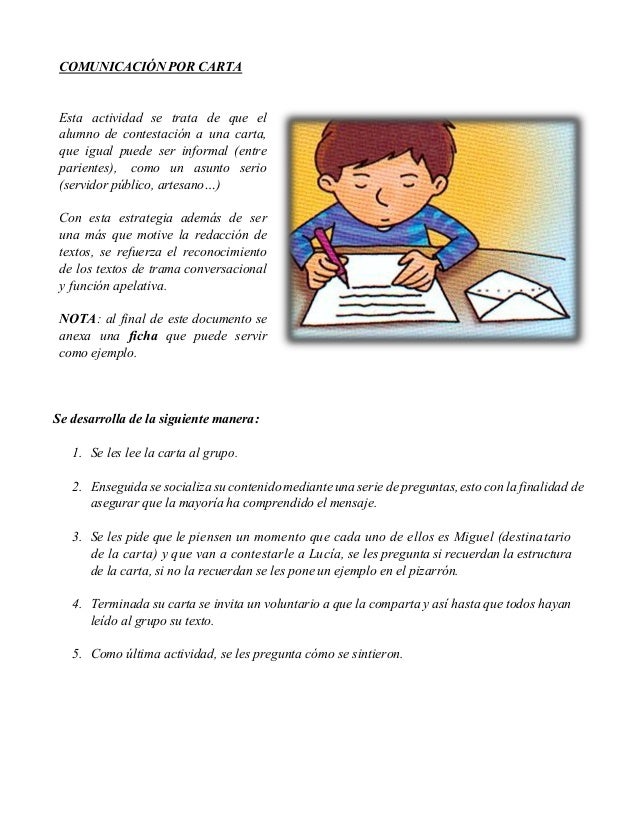 7. comunicación por carta