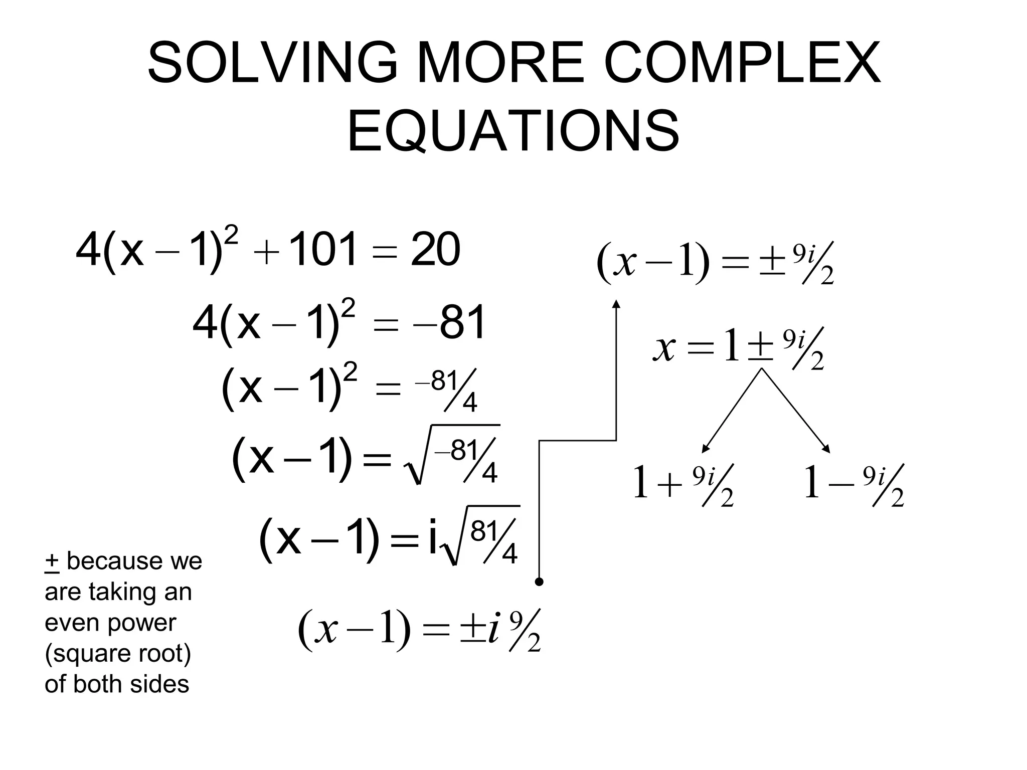7.7 Solving Radical Equations | PPTX