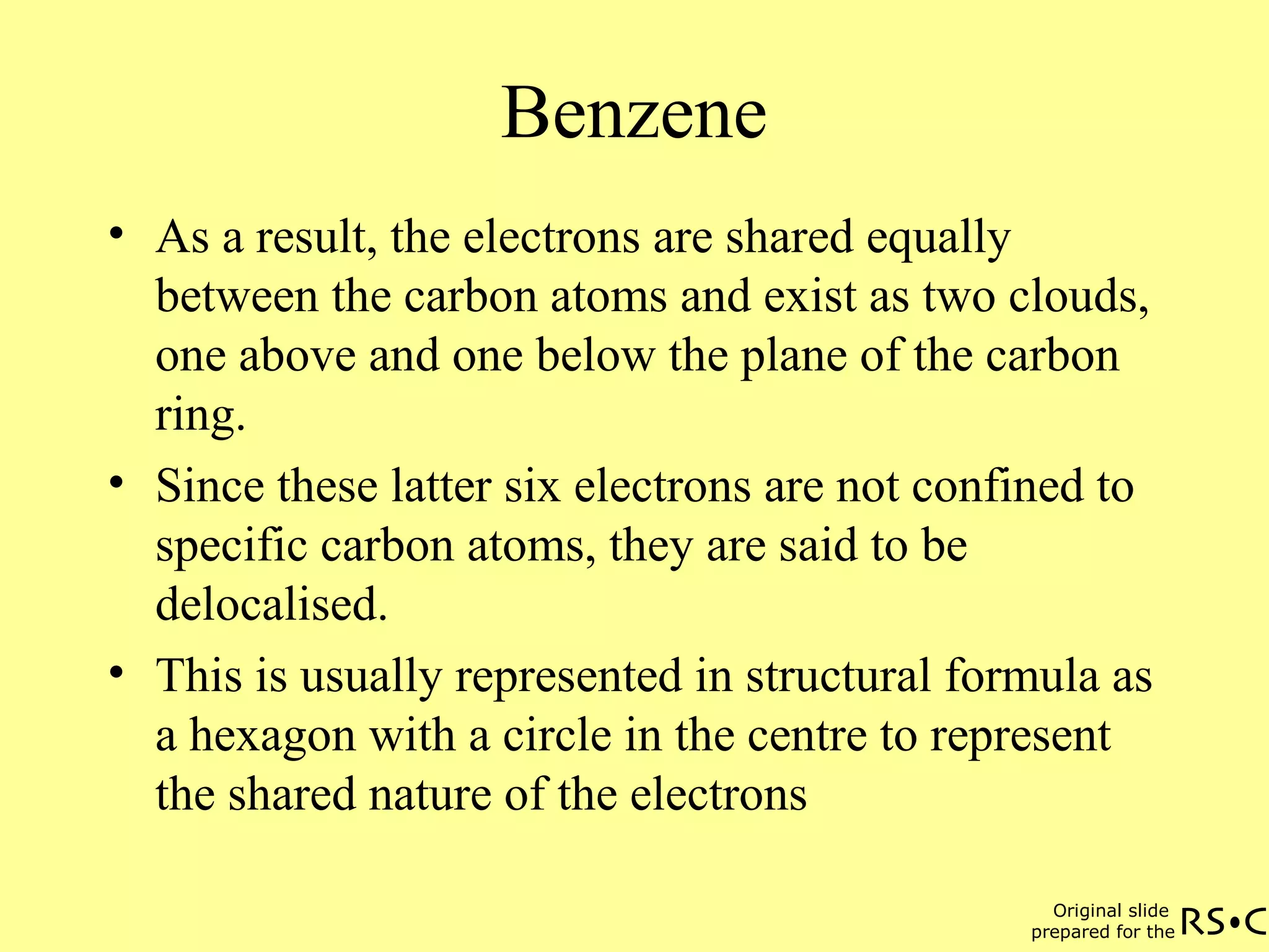 7.2 bonding in benzene 7.2 | PPT