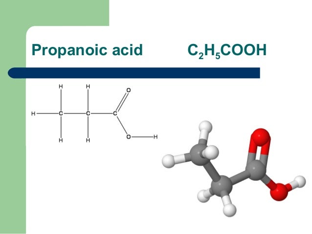 Propanoic Acid Lewis Structure