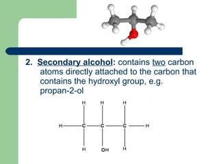 7.1 tetrahedral carbon alcohols 7.1 | PPT