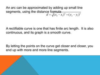 7.4 A arc length | PPTX