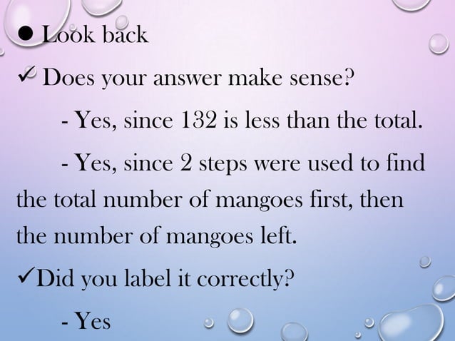 7. solving two step word problems involving addition and subtraction of ...