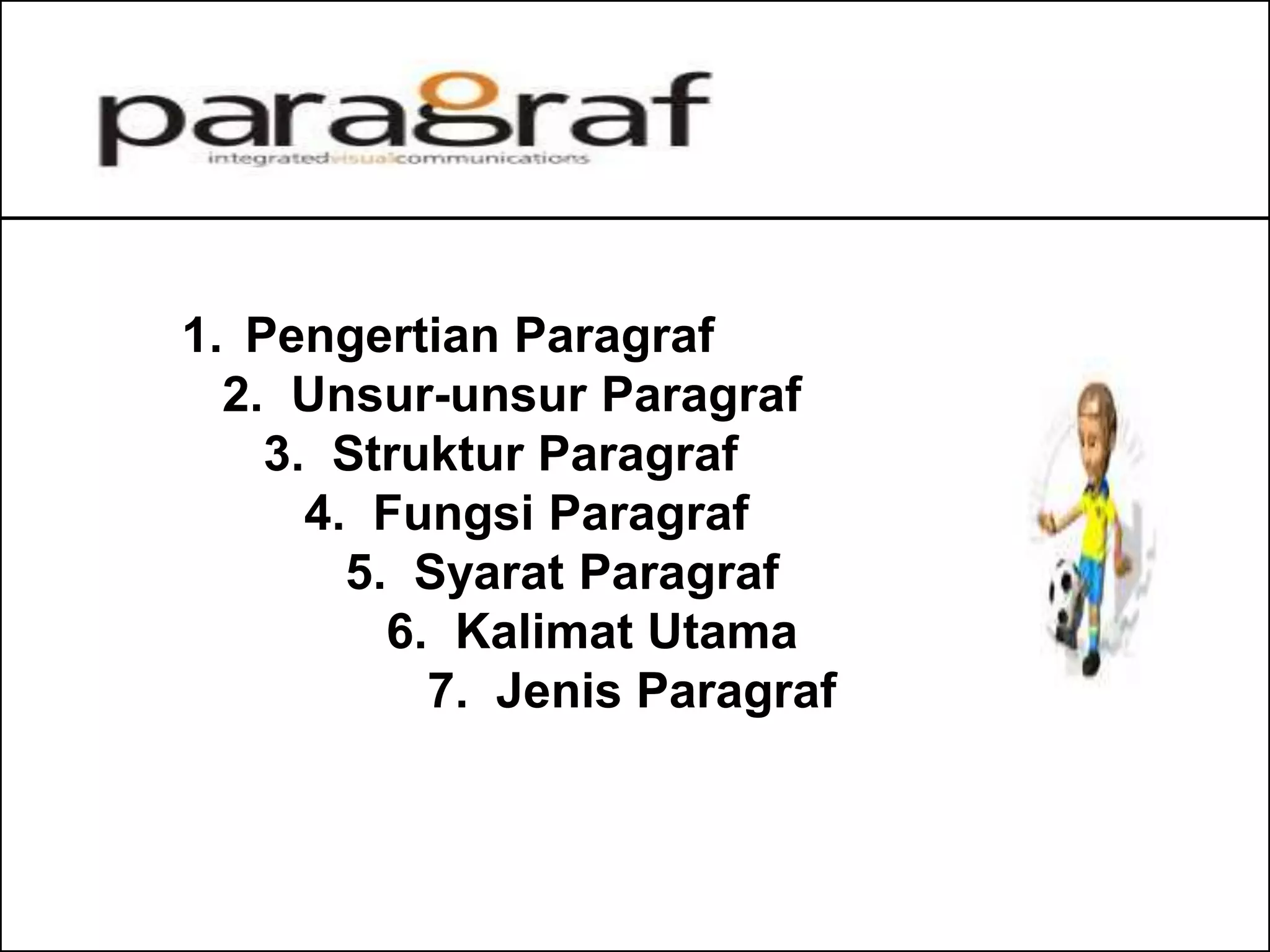 7. paragraf dan pengembangannya | PPTX