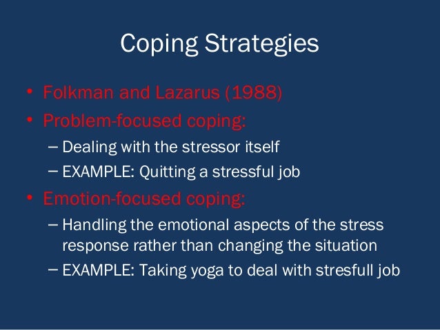 Health Psychology: Stress