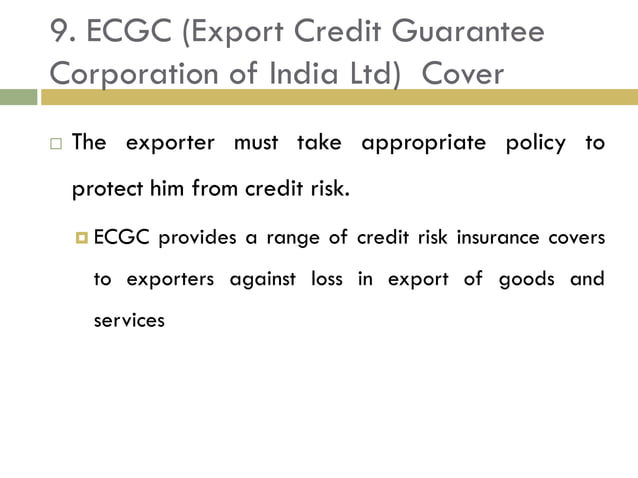 Stages of export order | PPT