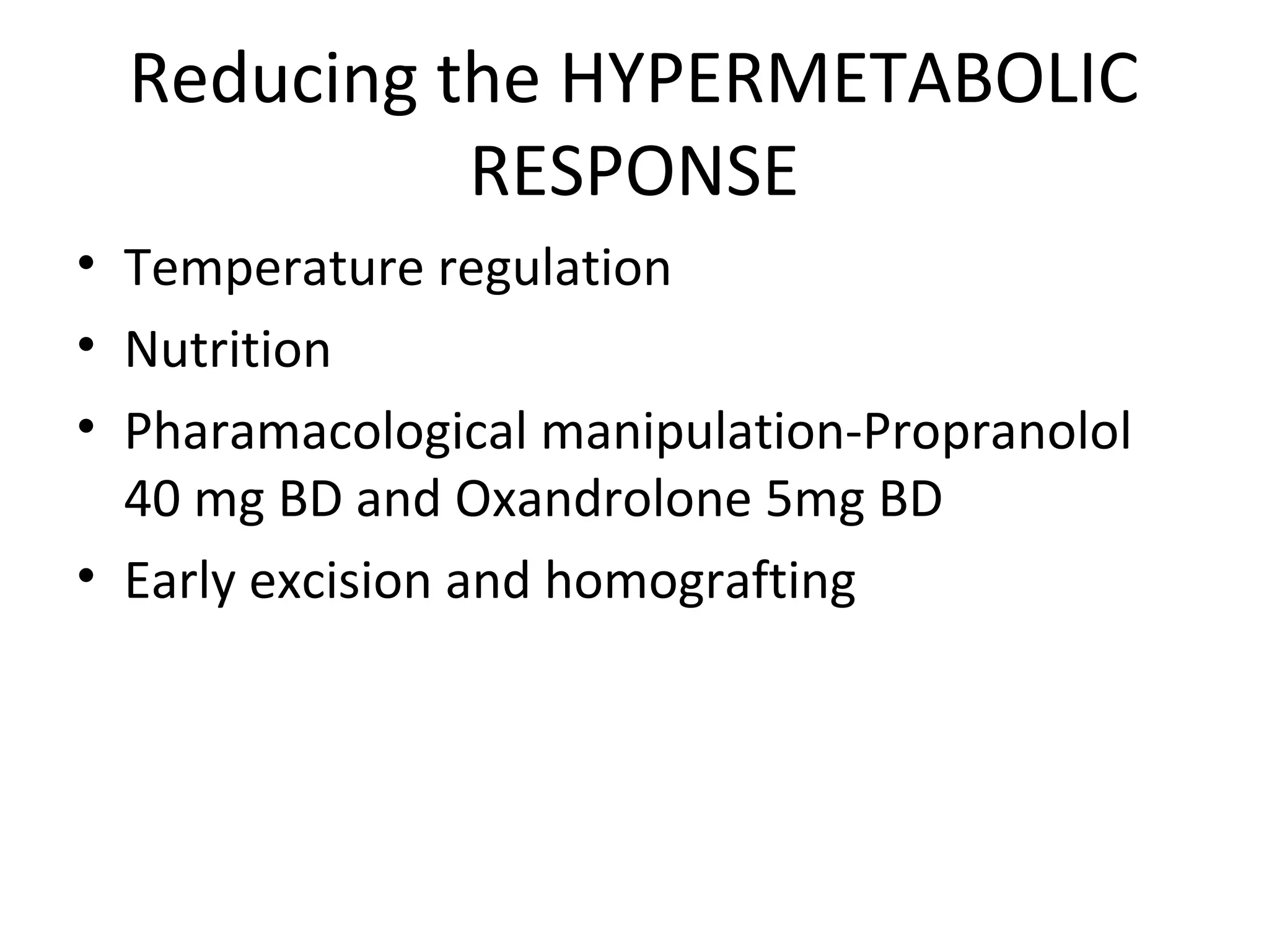 management of a burn patient | PPT