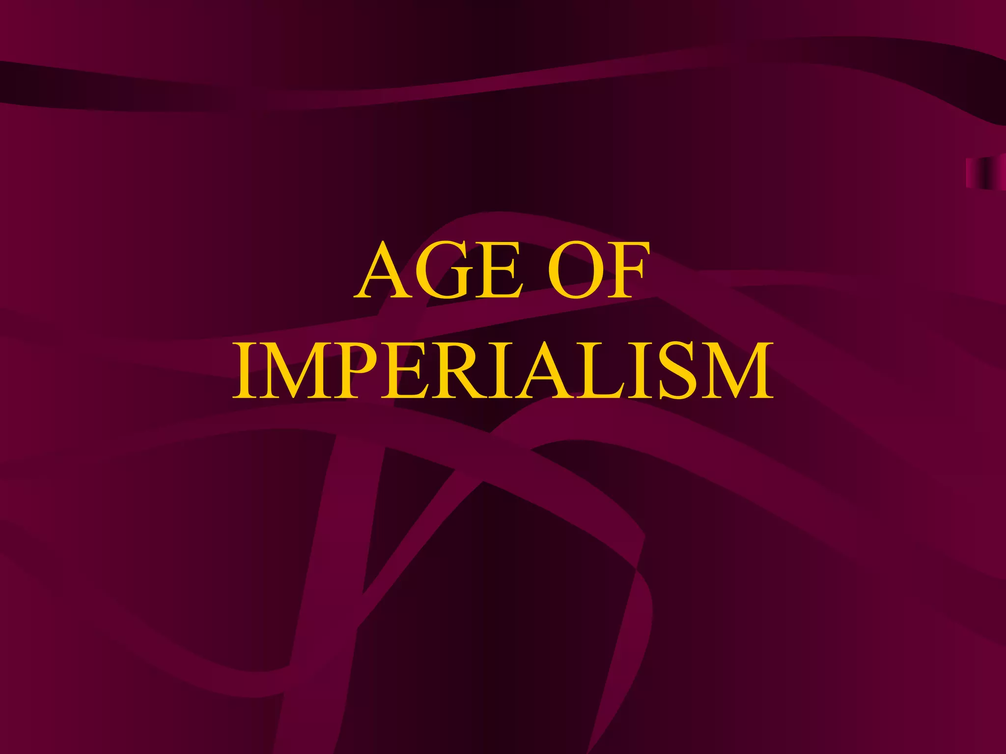 7.1 age of imperialism | PPT