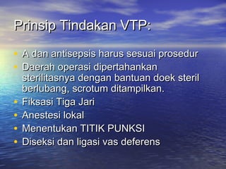 7. tindakan vasektomi | PPT