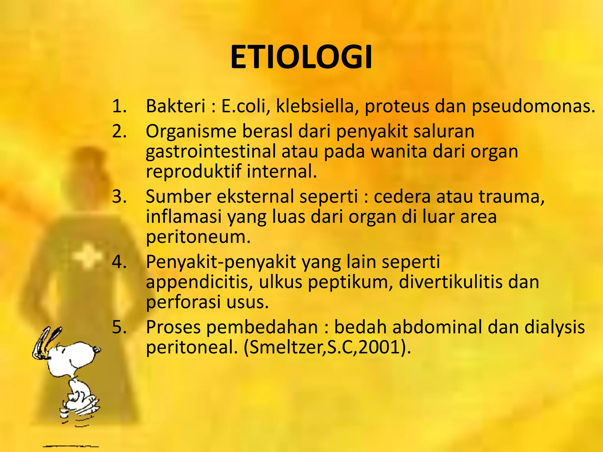 7. peritonitis | PPTX