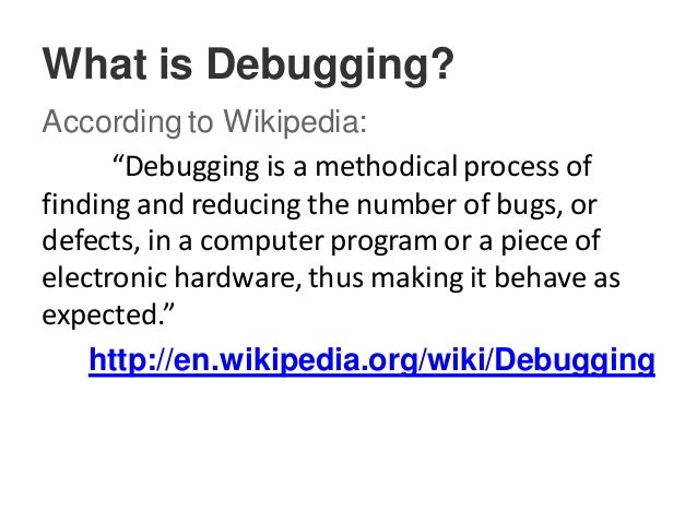 Debugging WordPress