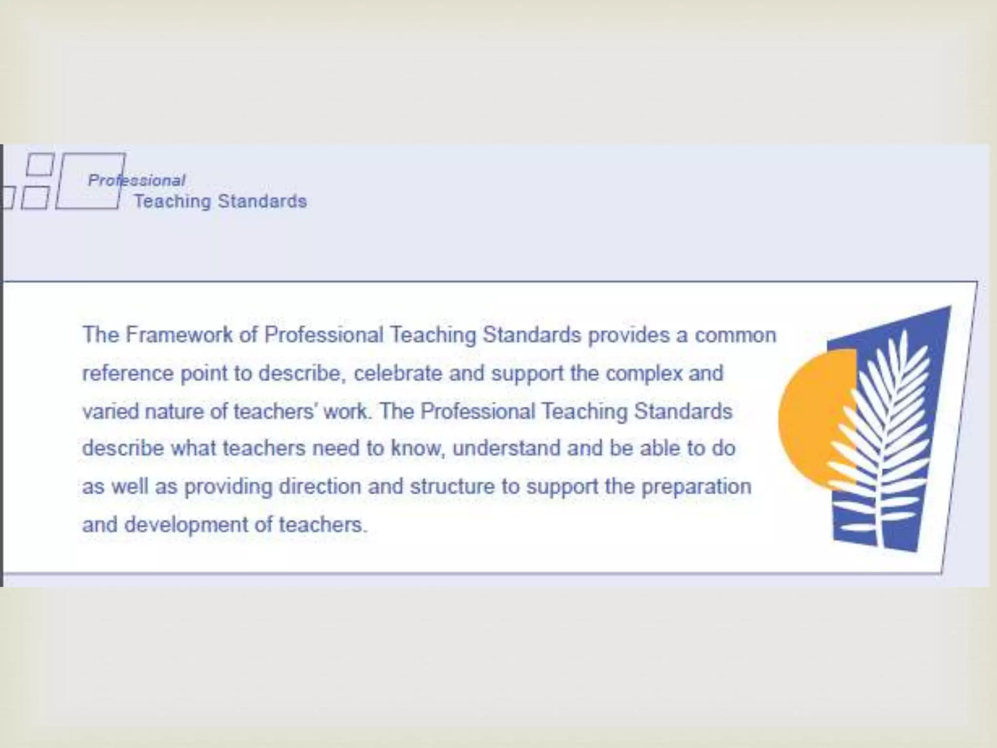 7. professional teaching standards | PPT