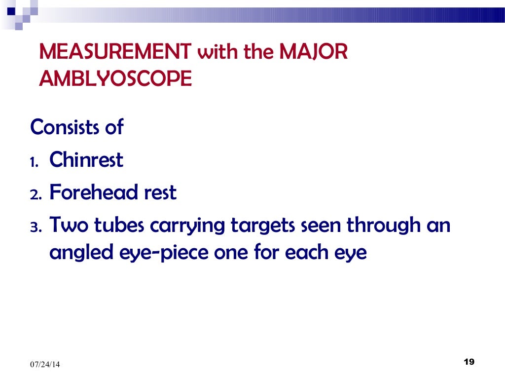 Motor evaluation of strabismus | PPT