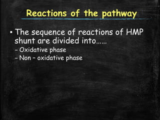 Hexose Monophosphate Shunt | PPSX