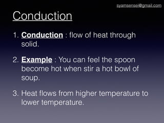 7.2 Heat Flow - Science Form 1 | PPT