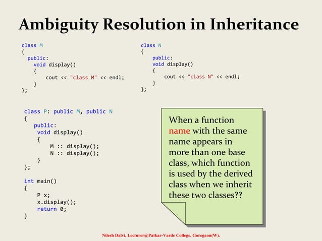 Inheritance Extending Classes 8875