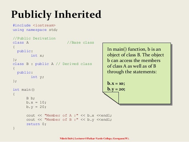 Inheritance Extending Classes