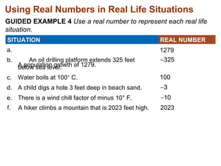 7.1 Introduction to real numbers | PPT
