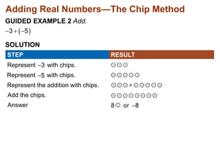 7.4 adding real numbers with the same sign | PPT