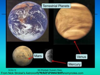 The Solar system | PPTX