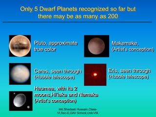 The Solar system | PPTX