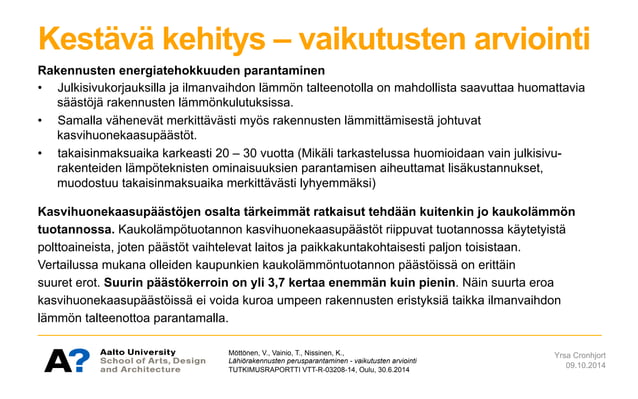 [Alueseminaari] Yrsa Cronhjort - Alueiden uudistaminen ja ...