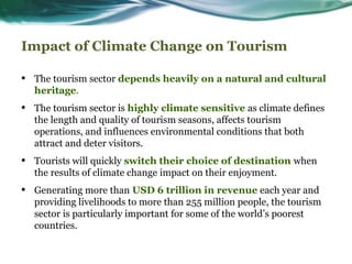 Tourism & Climate Change | PPT