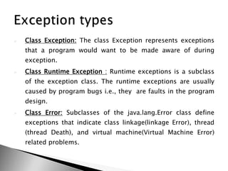7.error management and exception handling | PPT