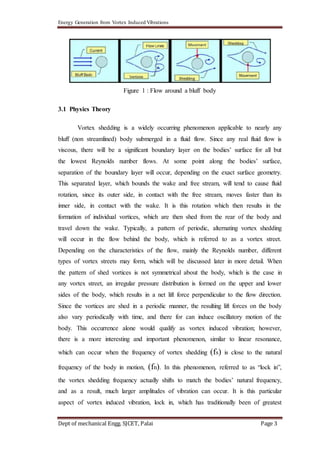 Energy generation from vortex induced vibrations report | DOCX ...