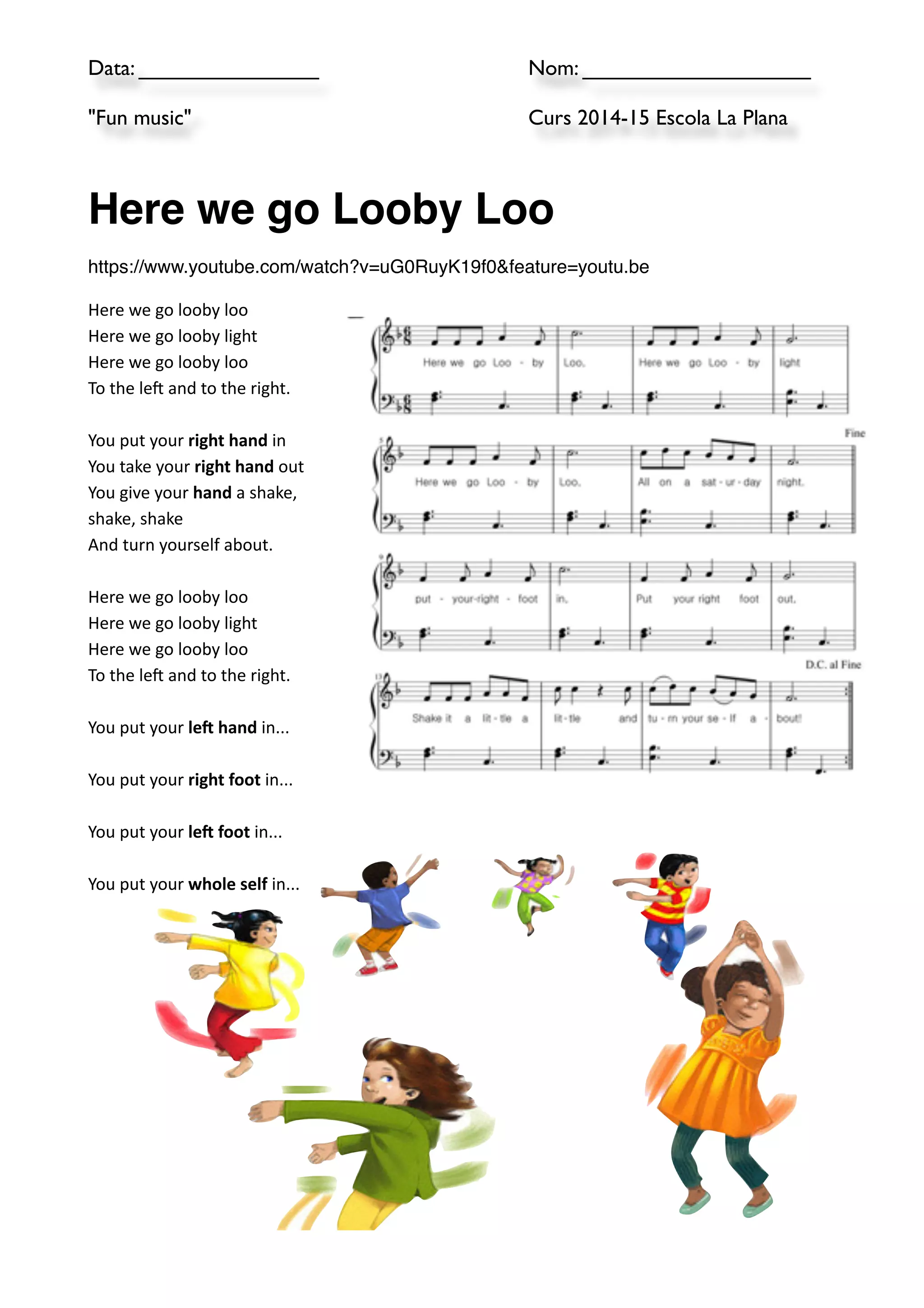7. here we go looby loo | PDF