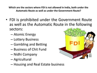 FDI by indian companies - International Business - Manu Melwin Joy | PPT