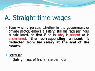 Salaries and Wages | PPTX