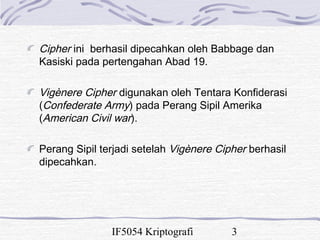 7.algoritma kriptografi klasik (bag 3)xx | PPT