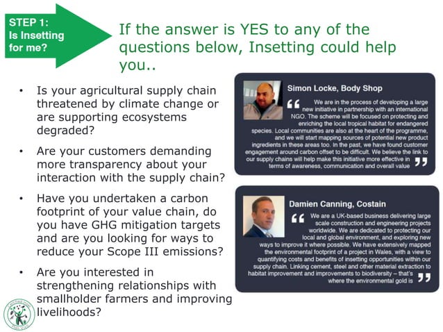 Charlie Henderson insetting guide | PPT