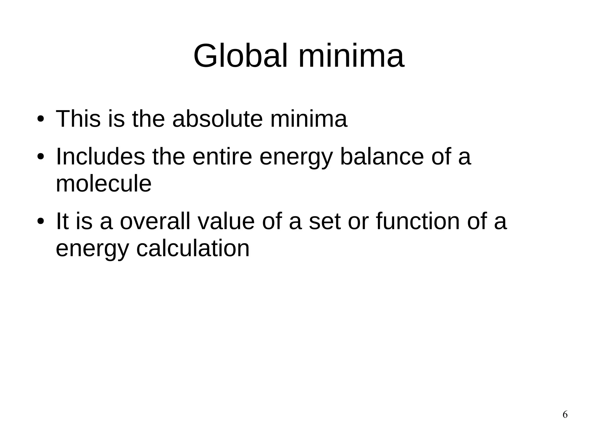 7.local and global minima | ODP