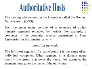 domain network services (dns) | PPT