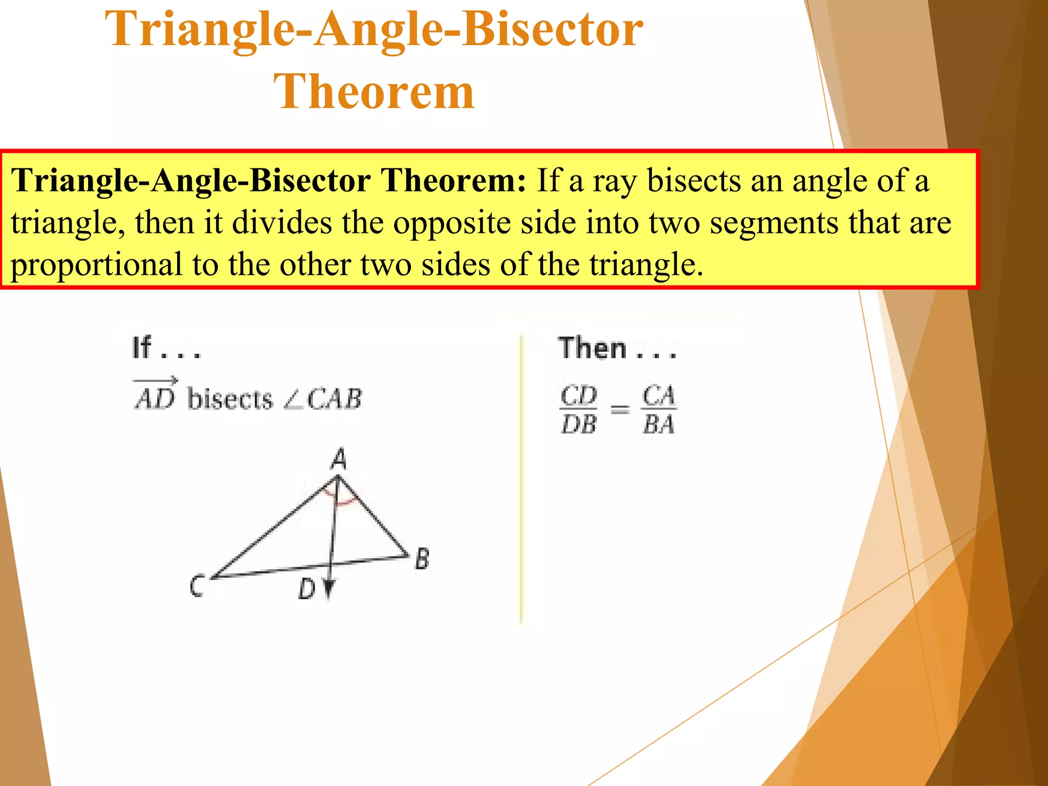 7.5 proportions in triangles | PPT