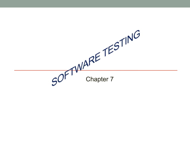 Software Testing | PPT