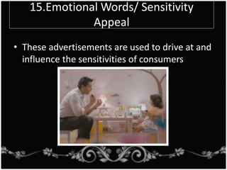 Emotional Words Advertising Examples