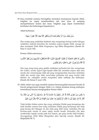 Apa Ertinya Saya Menganut Islam fathi yakan | PDF